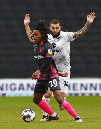 Exeter City Player Demetri Mitchell Has Editorial Stock Photo - Stock ...