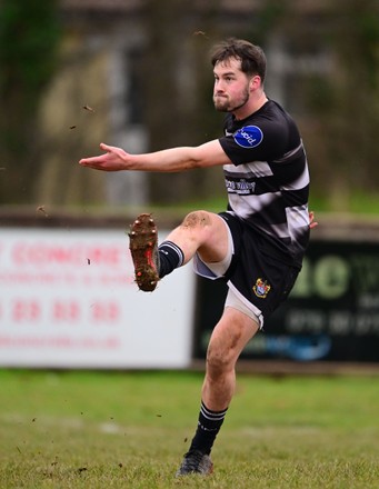 Jason Luff Withycombe Rfc Clears Ball Editorial Stock Photo - Stock ...