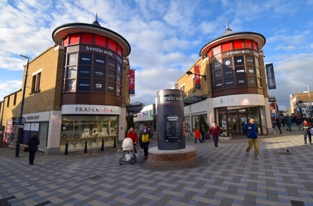 Bright Winter Day Maidstone County Town Editorial Stock Photo - Stock ...