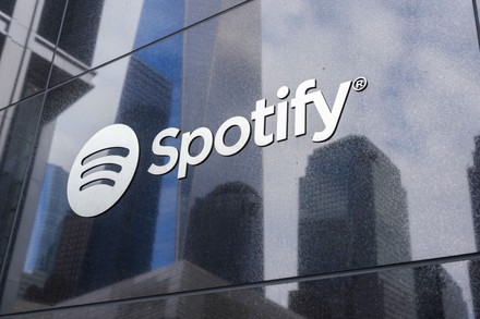 Spotify New York City Headquarters Entrance Editorial Stock Photo ...