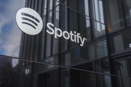 Spotify New York City Headquarters Entrance Editorial Stock Photo ...