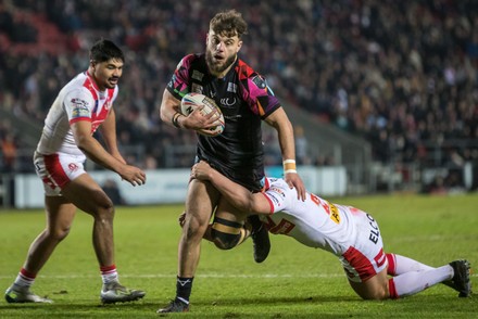 Sam Wilde Widnes Vikings During Rugby Editorial Stock Photo - Stock ...