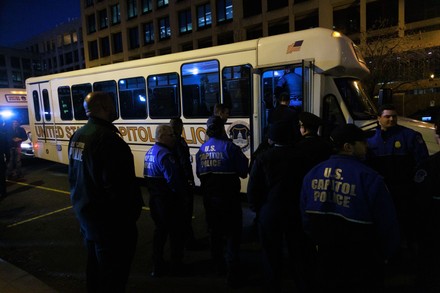 Us Capitol Police Officers Exit E Editorial Stock Photo - Stock Image ...