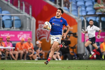 Theo Forner France Runs Score Try Editorial Stock Photo - Stock Image ...