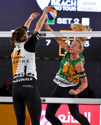 Tanja Huberli Switzerland React During Womens Editorial Stock Photo ...