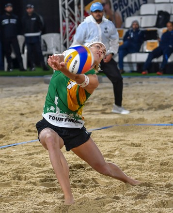 Tina Graudina Latvia Action During Womens Editorial Stock Photo - Stock ...