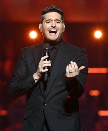 Canadian Singer Michael Performs Live On Editorial Stock Photo - Stock ...