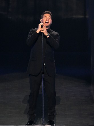 Canadian Singer Michael Performs Live On Editorial Stock Photo - Stock ...