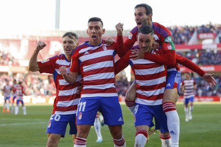 Myrto Uzuni Granada Cf Scores Second Editorial Stock Photo - Stock ...