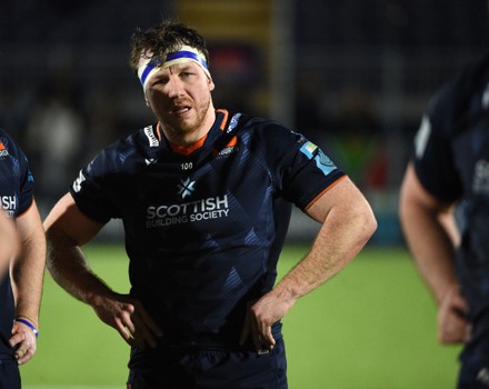 Hamish Watson Edinburgh Rugby Flanker Stands Editorial Stock Photo ...