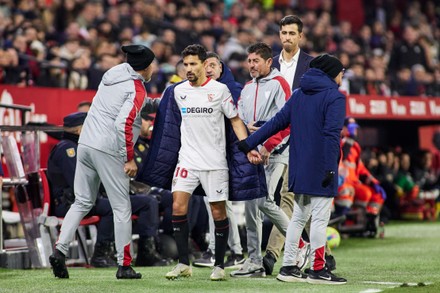 Jesus Navas Sevilla Fc Injury During Editorial Stock Photo - Stock ...