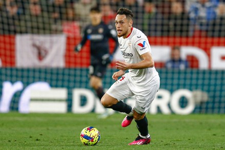 Fidel Chaves Elche Cf Lucas Ocampos Editorial Stock Photo - Stock Image ...