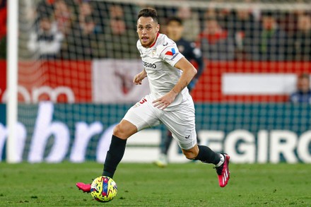 Fidel Chaves Elche Cf Lucas Ocampos Editorial Stock Photo - Stock Image ...