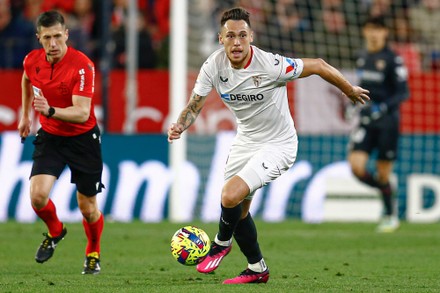 Fidel Chaves Elche Cf Lucas Ocampos Editorial Stock Photo - Stock Image ...