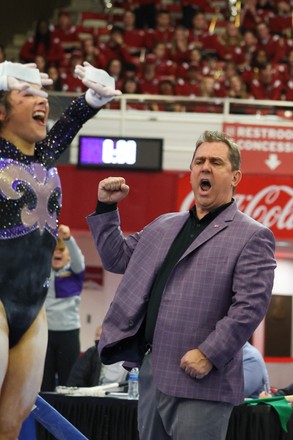 Lsu Gymnast Alexis Jeffrey Moves Low Editorial Stock Photo - Stock ...