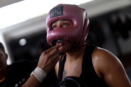 Mexican Boxer Erika Cruz Trains Prior Editorial Stock Photo - Stock ...