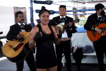 Mexican Boxer Erika Cruz Poses After Editorial Stock Photo - Stock ...