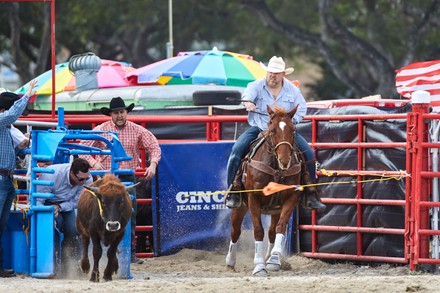 74th Annual Homestead Championship Rodeo Presented Editorial Stock ...