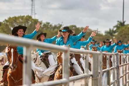 74th Annual Homestead Championship Rodeo Presented Editorial Stock ...