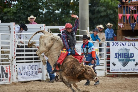 74th Annual Homestead Championship Rodeo Presented Editorial Stock ...