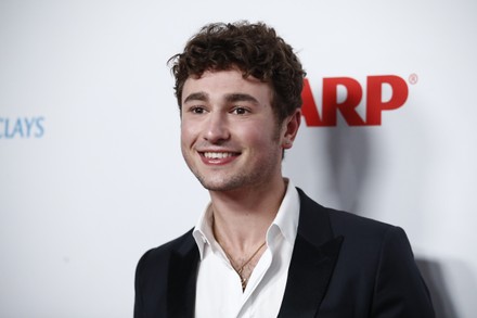 Canadianamerican Actor Gabriel Labelle Attends Aarp Editorial Stock ...