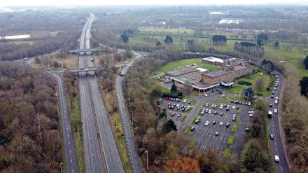 A1260 Nene Parkway Near Holiday Inn Editorial Stock Photo - Stock Image | Shutterstock