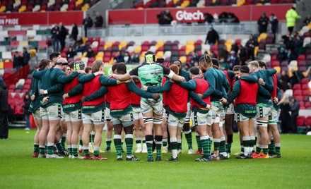 London Irish Team Huddle Editorial Stock Photo - Stock Image | Shutterstock