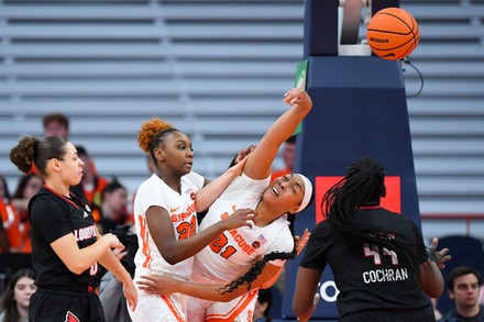 Syracuse Orange Guard Alaina Rice 25 Editorial Stock Photo - Stock ...