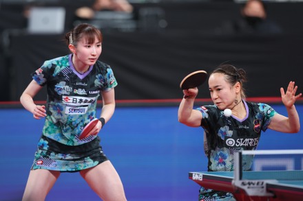 Mima Ito Hina Hayata Table Tennis Editorial Stock Photo - Stock Image ...