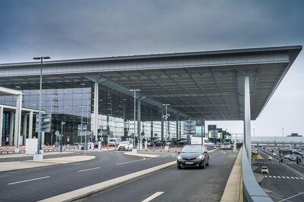 Main Building Terminal 1 Ber Airport Editorial Stock Photo - Stock ...