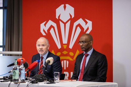 Picture Shows Wru Chairman Ieuan Evans Editorial Stock Photo - Stock ...