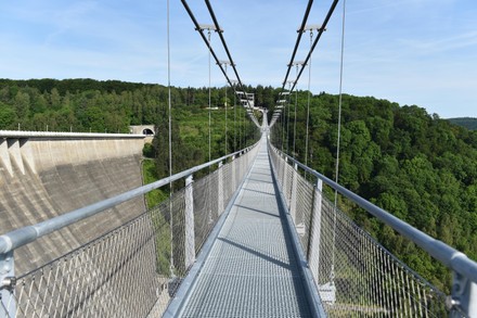 Titan Rt Pedestrian Suspension Bridge Rope Editorial Stock Photo ...