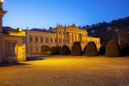 Villa Olmo Como Lombardy Italy Editorial Stock Photo - Stock Image ...
