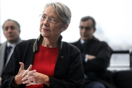 French Prime Minister Elisabeth Borne During Editorial Stock Photo ...