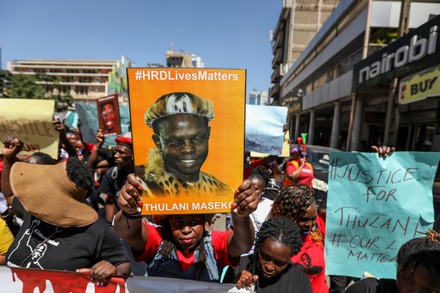 Kenyan Human Rights Activists Members Civil Editorial Stock Photo ...