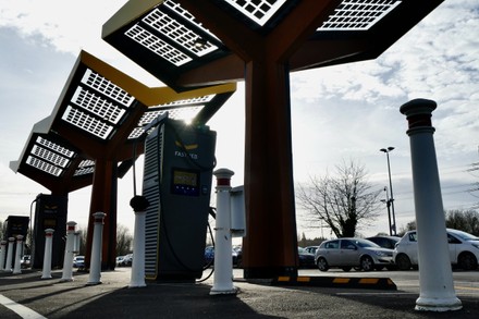 Oxford Energy Superhub Ev Charging Hub Editorial Stock Photo - Stock Image | Shutterstock