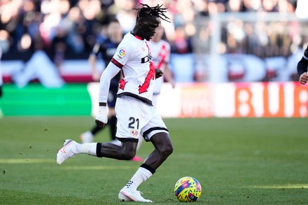 Pathe Ciss Central Midfield Rayo Vallecano Editorial Stock Photo ...