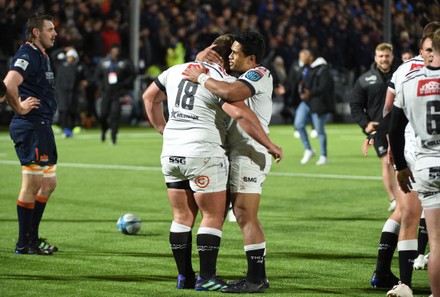 Bill Mata Edinburgh Rugby Number 8 Editorial Stock Photo - Stock Image ...