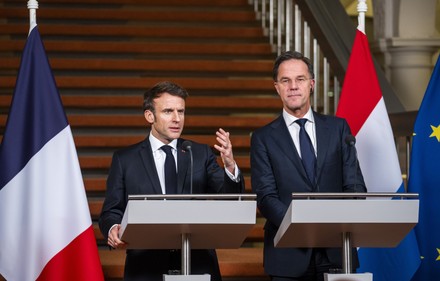 Hague Prime Minister Rutte Receives French Editorial Stock Photo ...