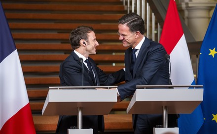 Hague Prime Minister Rutte Receives French Editorial Stock Photo ...