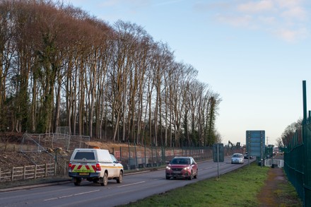 Cars On A413 Just Outside Wendover Editorial Stock Photo - Stock Image ...