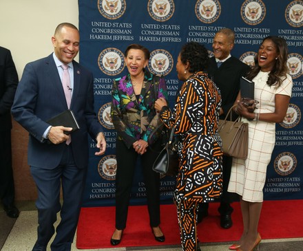 Hakeem Jeffries Nydia Velazquez Yvette D Editorial Stock Photo - Stock ...