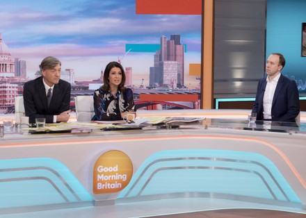 Richard Madeley Susanna Reid Matt Hancock Editorial Stock Photo - Stock ...