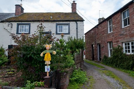 Langwathby Scarecrow Festival Cumbria England Britain Editorial Stock ...