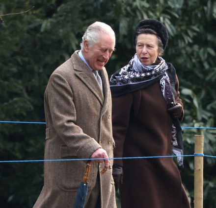 King Charles Iii Princess Anne Princess Editorial Stock Photo - Stock ...
