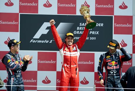 Fernando Alonso Celebrates Victory Editorial Stock Photo - Stock Image ...