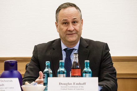 Us Second Gentleman Douglas Emhoff R Editorial Stock Photo - Stock ...