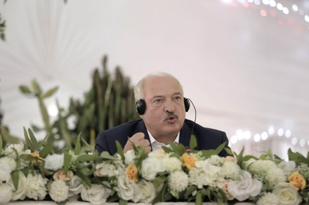 Belarusian President Alexander Lukashenko Addresses Joint Editorial ...