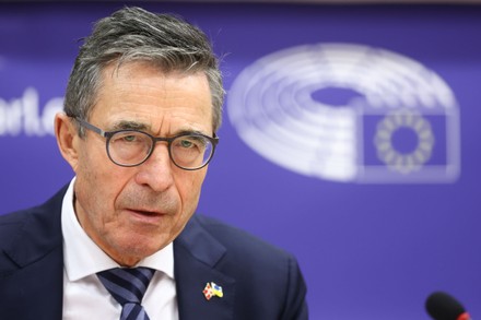 Anders Fogh Rasmussen Former Nato Secretary Editorial Stock Photo ...