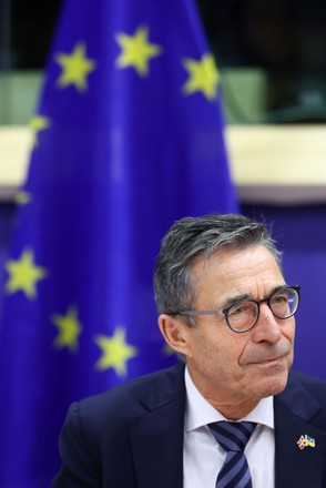 Anders Fogh Rasmussen Former Nato Secretary Editorial Stock Photo ...